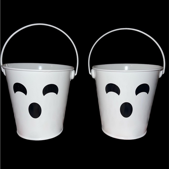 Storage & Organization | Ghost Metal Buckets New | Poshmark